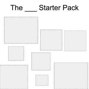 Starter Pack Meme Maker